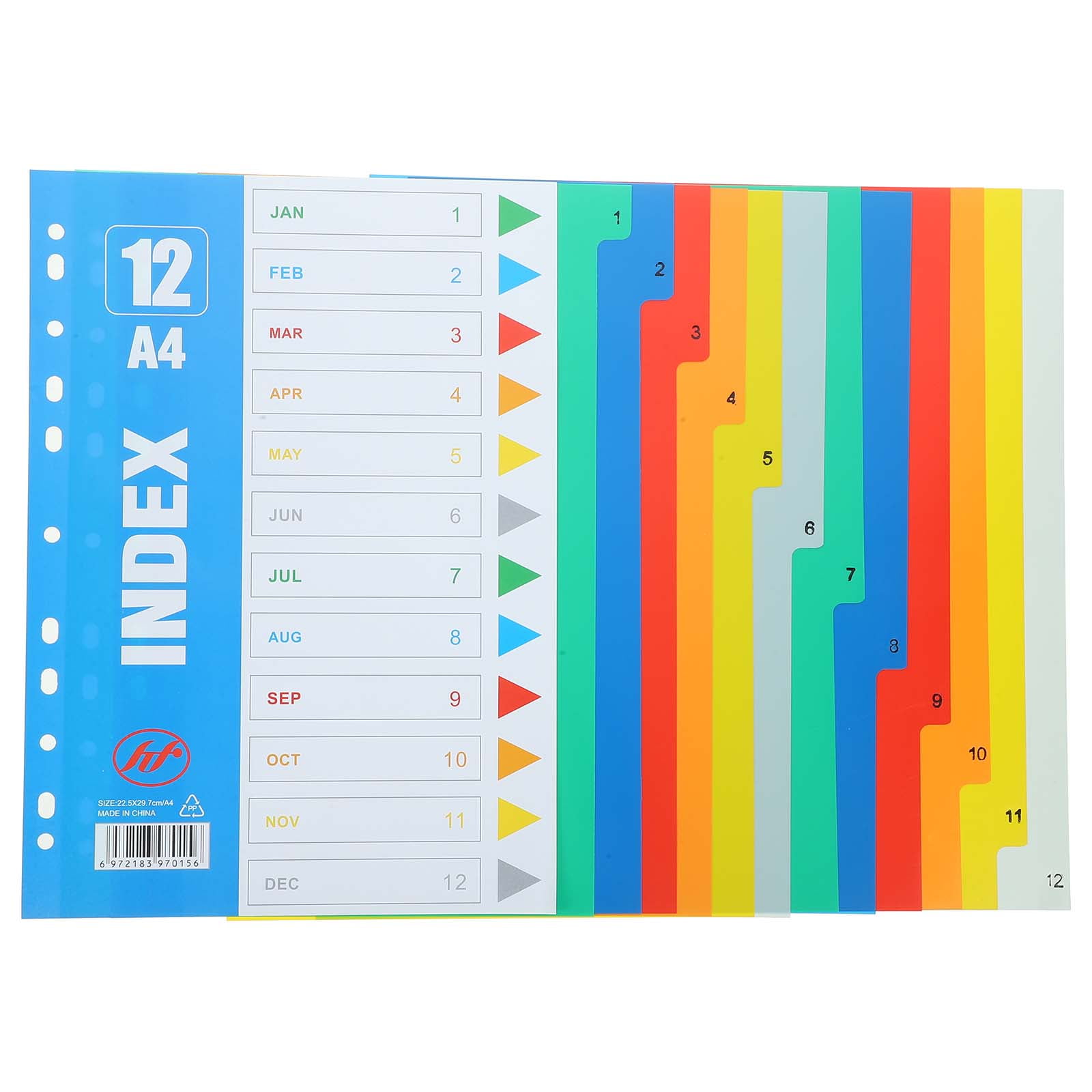 Binder Dividers With Tabs A4 Pastel Notebooks Cabinet and Journals ...