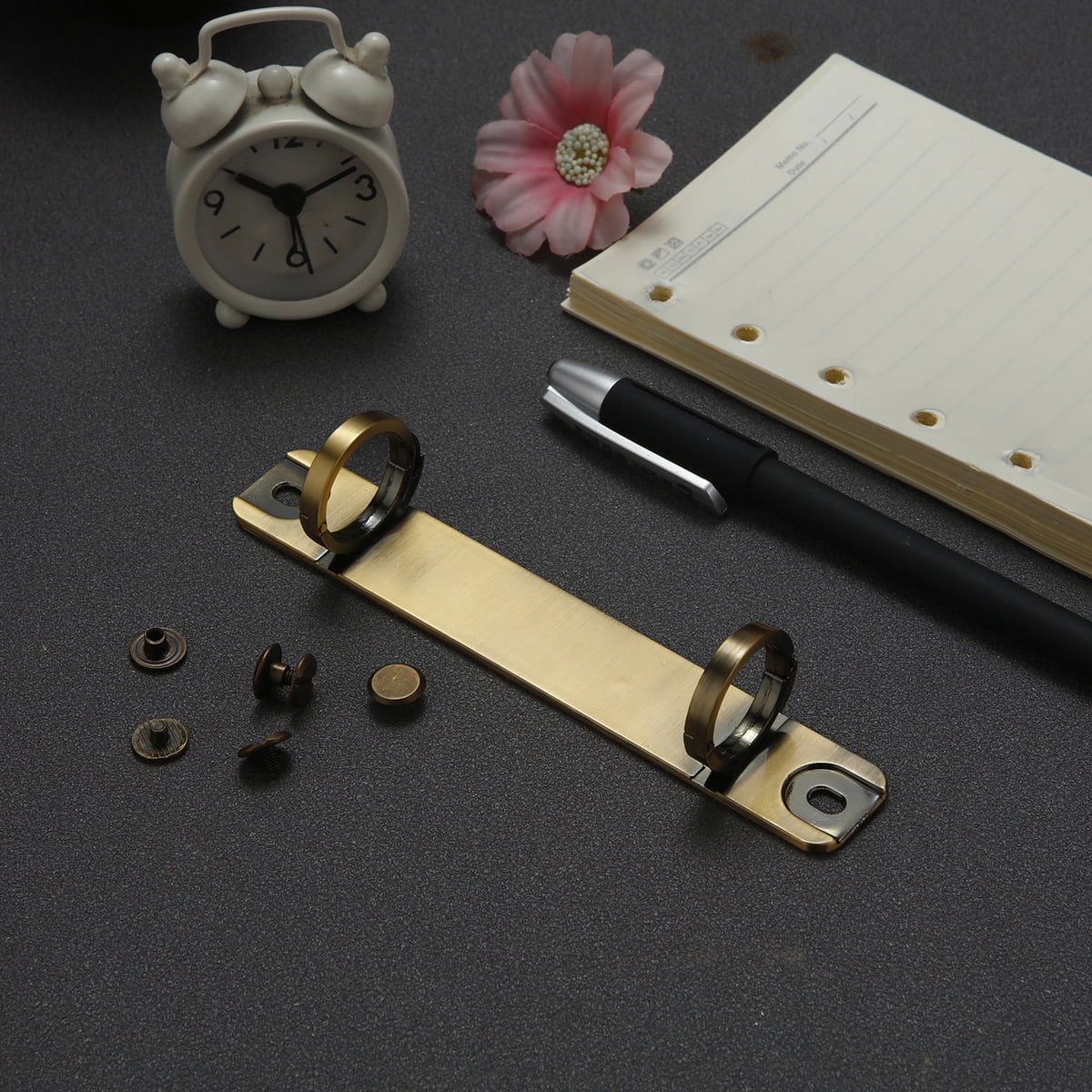 Binder Mechanism 2 Hole Binder Ring Mechanism DIY Loose Leaf Book ...