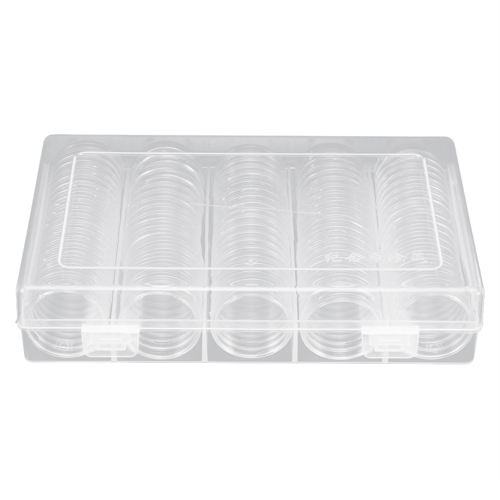 Binder Money Storage Boxes Clear Coin Holder Protective - Walmart.com