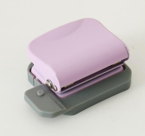 Binder Punch Handheld Loose Leaf Paper Punch 6-Hole Punch Spiral ...