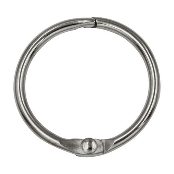 Binder Rings Sturdy Book Rings-Loose Binder Rings for Index-Cards and ...