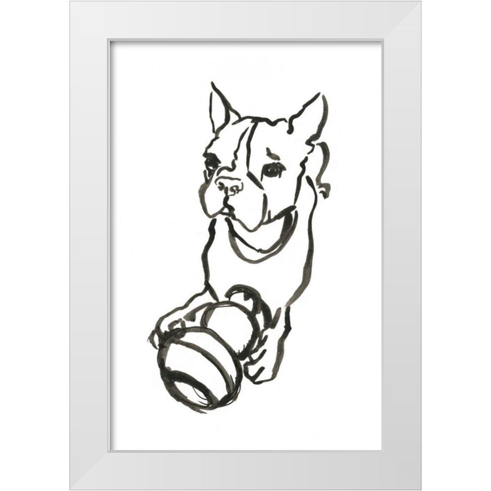 Binder, Vanessa 23x32 White Modern Wood Framed Museum Art Print Titled ...