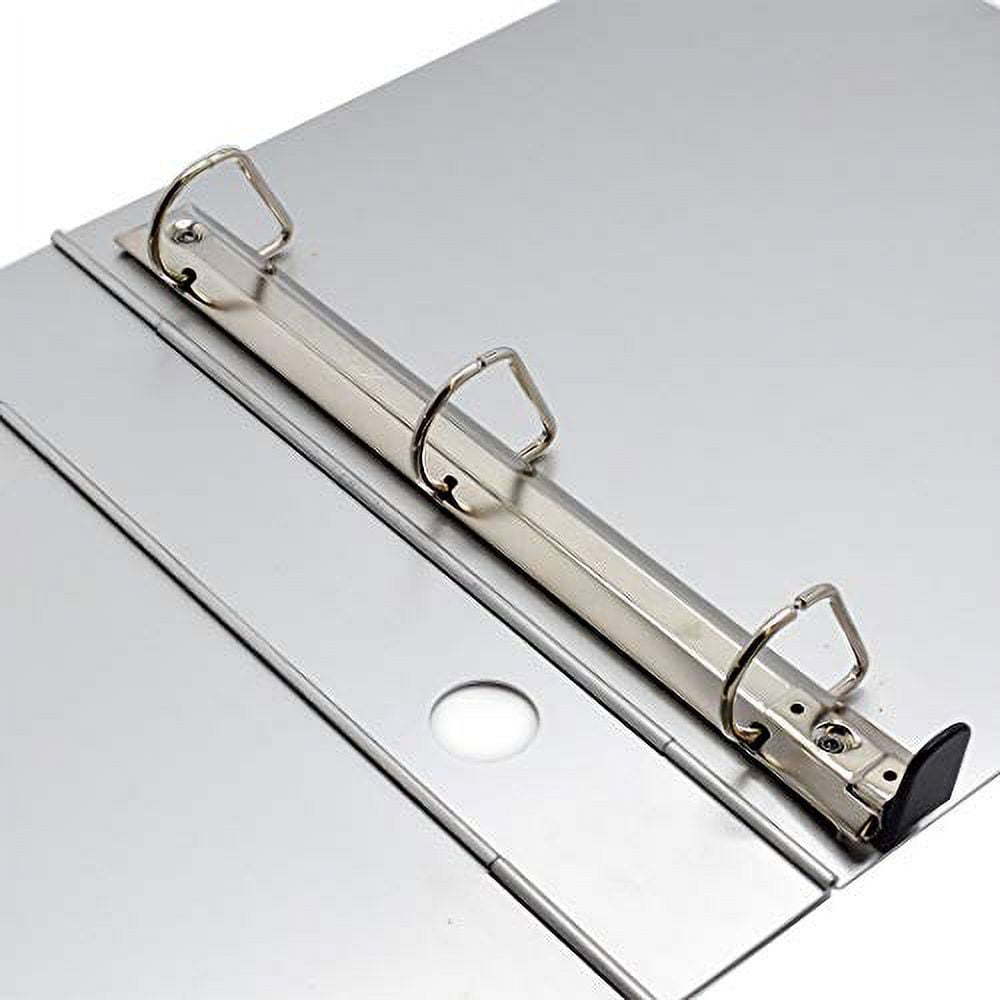 Bindertek 3-Ring Heavy-Duty Metal Binder - 2" Spine Width, 325 Sheet ...