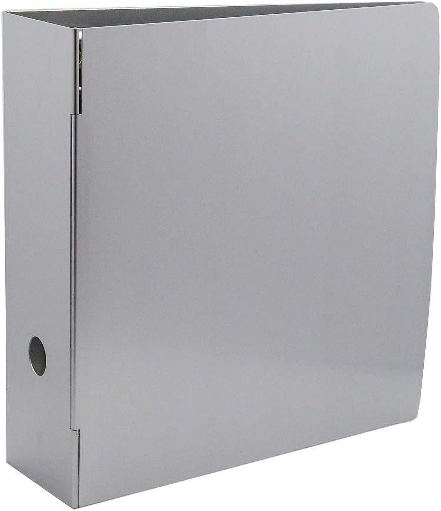 Bindertek 3-Ring Heavy-Duty Metal Binder - 4" Spine Width, 625 Sheet ...