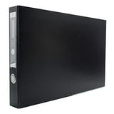 Bindertek 3-Ring Premium Ledger Binder for 11" x 17" Paper - Black, 2 ...