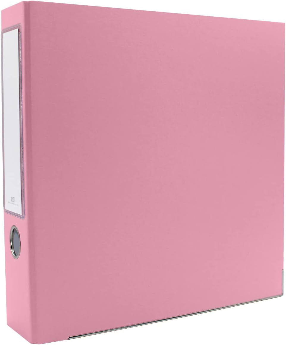 Bindertek 3-Ring Signature Binder - Pink, 3" Spine Width, 525 Sheet ...