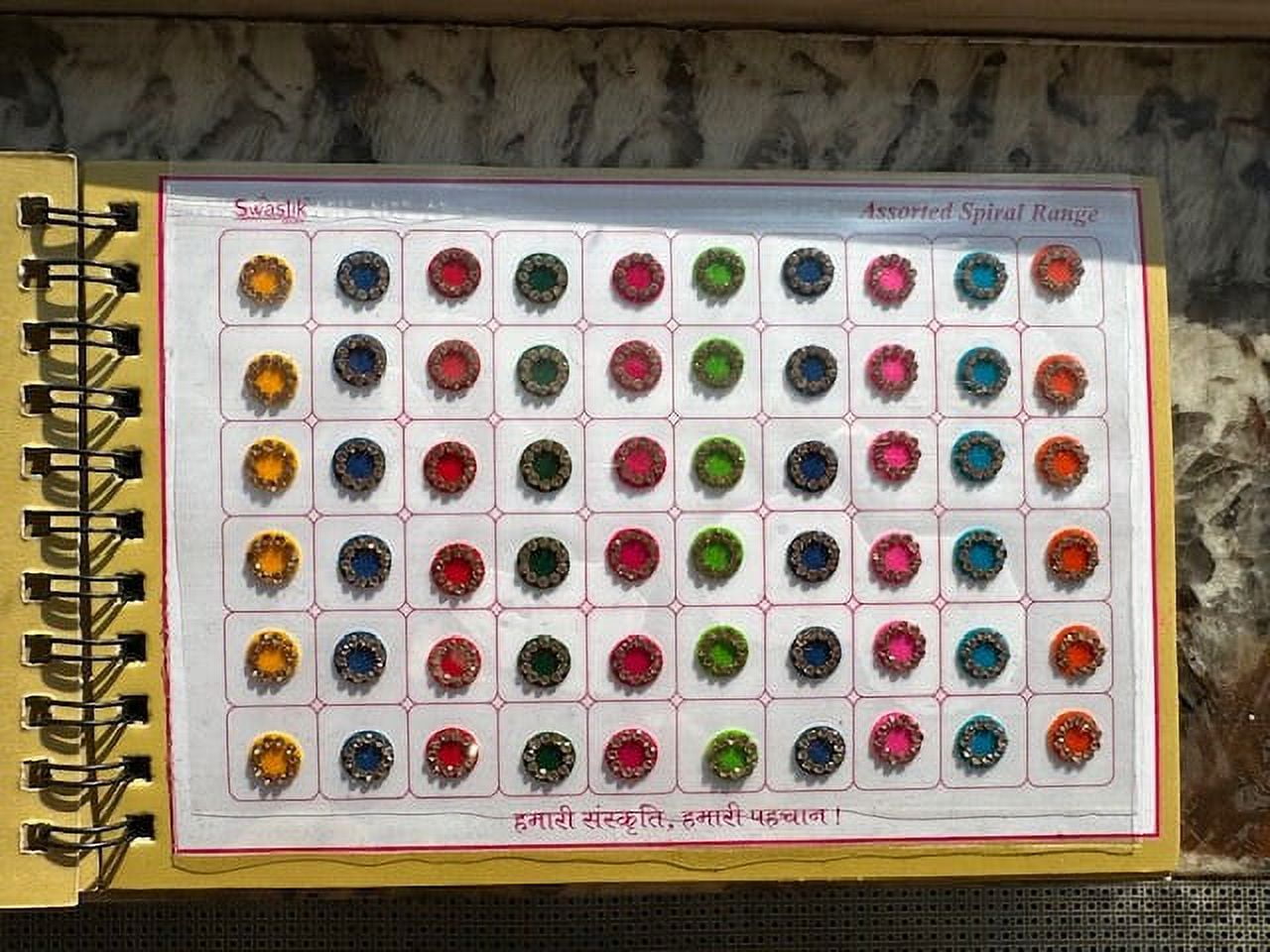 Bindi Book | Multi Color Bindi Book | Bollywood Bindi Book | Color ...