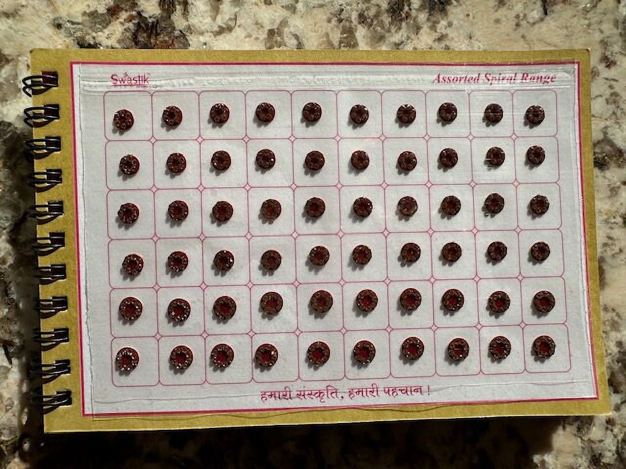 Bindi Book | Multi Color Bindi Book | Bollywood Bindi Book | Color ...