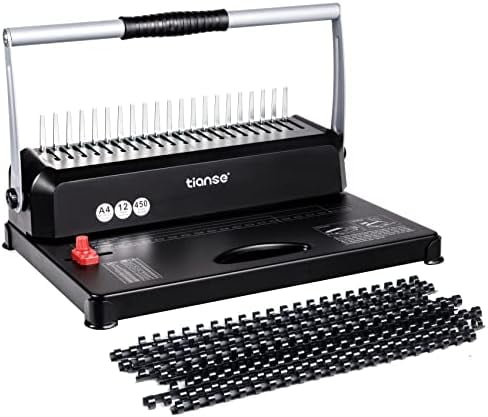 Binding Machines, 21-Holes, 450 Sheets, Comb Bind Machine Book Maker ...