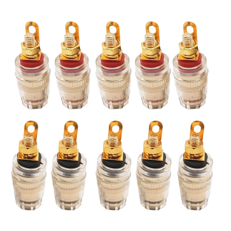 Binding Post Banana Plug Connector Audio Jack Socket for Amplifier ...