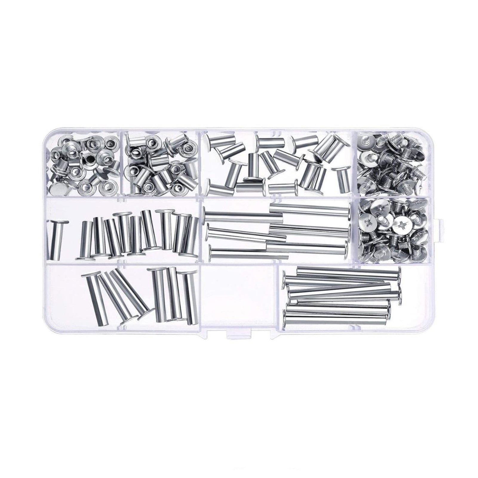 Binding Screws Assorted Kit Cross Head Stud Screw Posts Nail Rivet ...