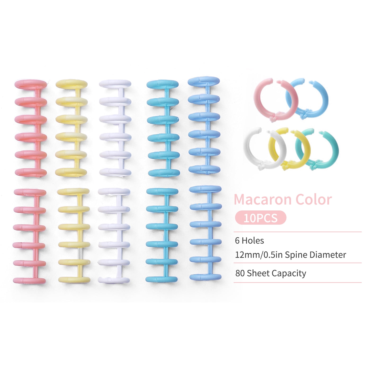 Binding Spine,Diameter 80 Sheet Spine Combs 6 Spine Diameter 80 Binder ...