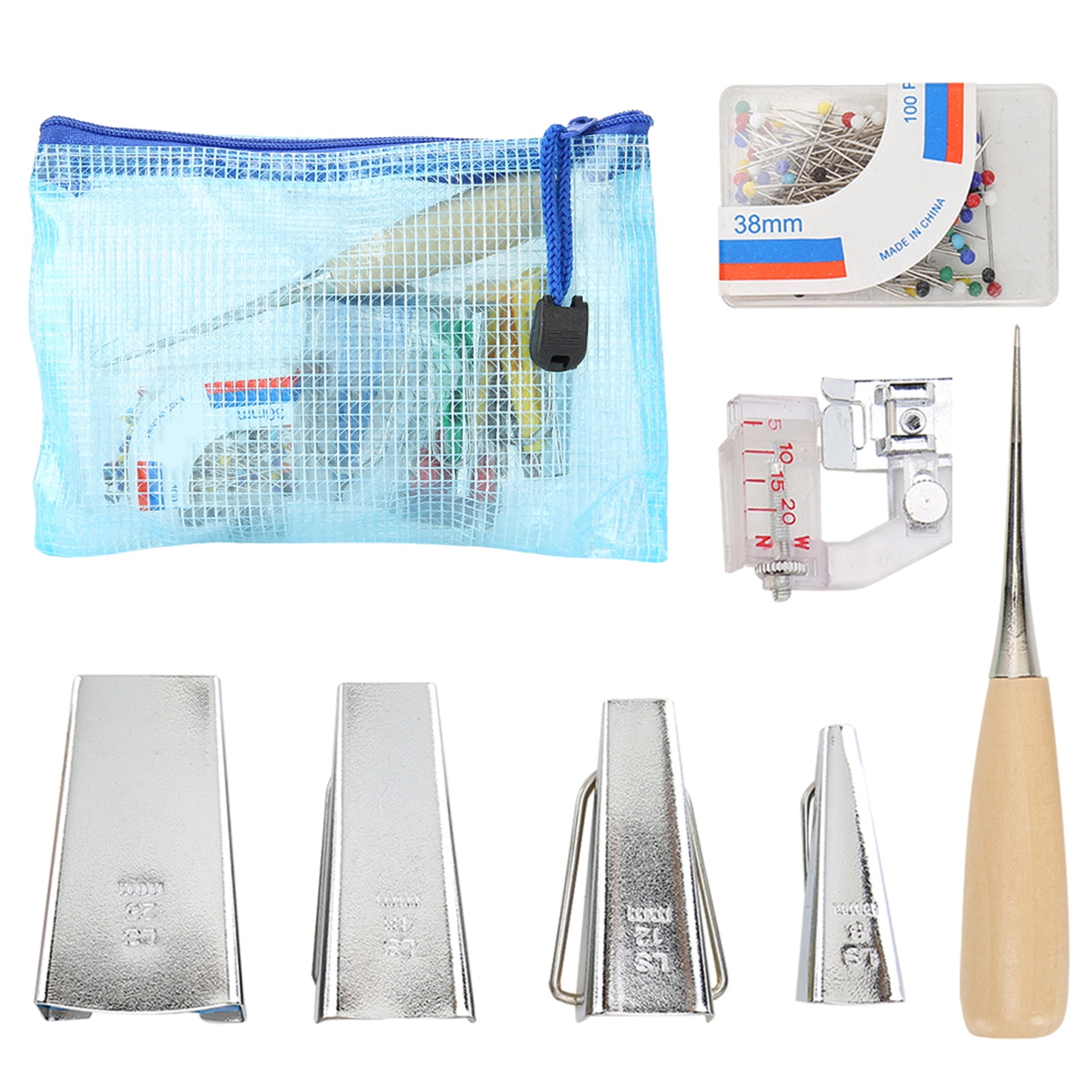 Binding Tool Fabric Bias Tape Maker Quilting Presser Binder Foot Sewing ...