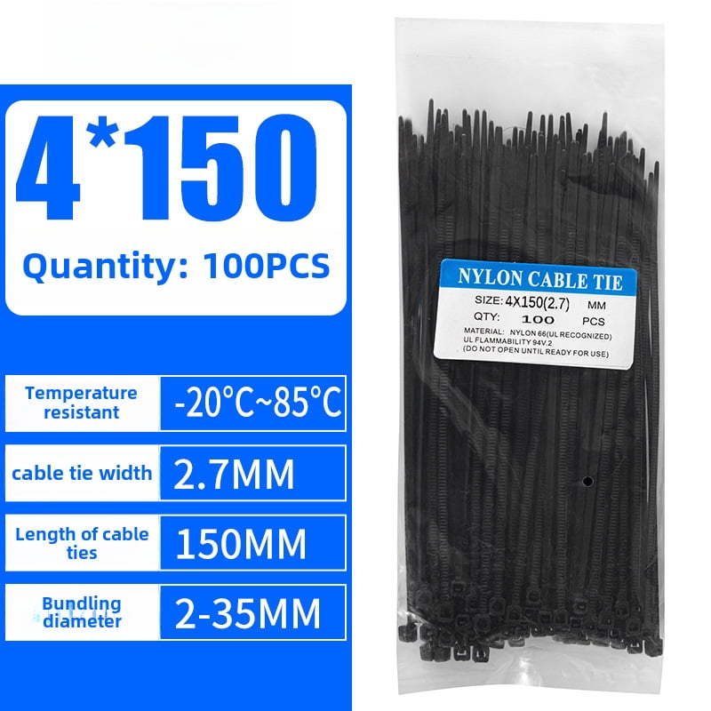 Binding wire plastic cable tie nylon cable tie suitable for multiple ...