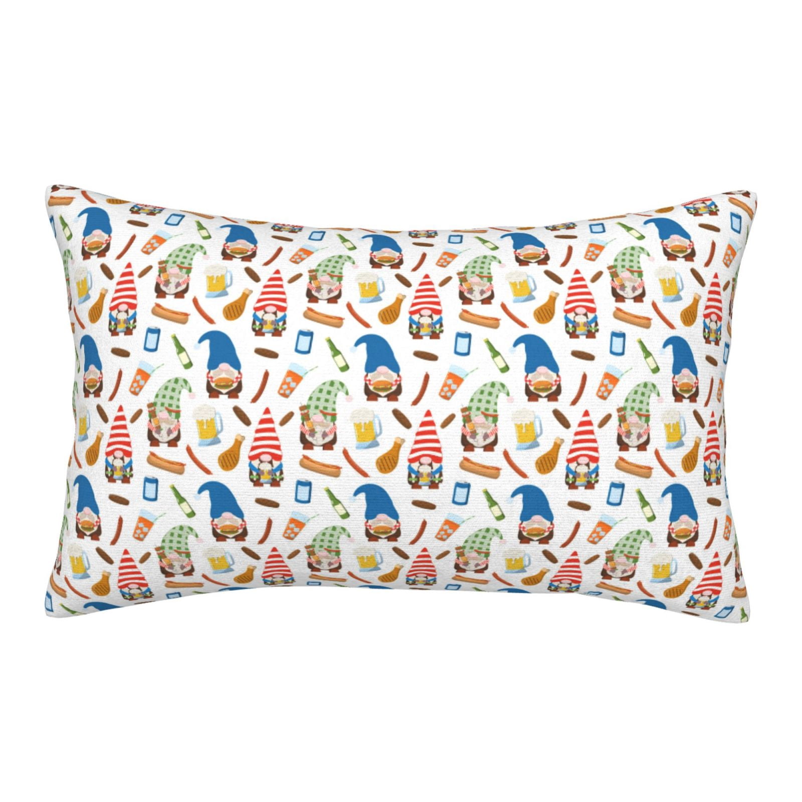 Binfone Barbecue Gnomes Standard Size Pillowcase, Long Staple Pure ...