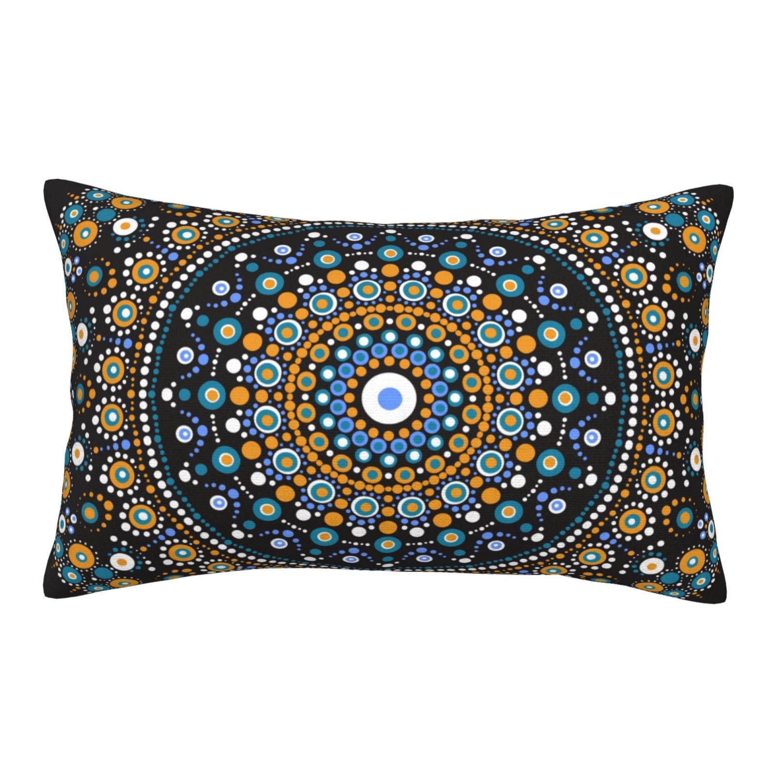 Binfone Dot Mandala Standard Size Pillowcase, Long Staple Pure Cotton ...