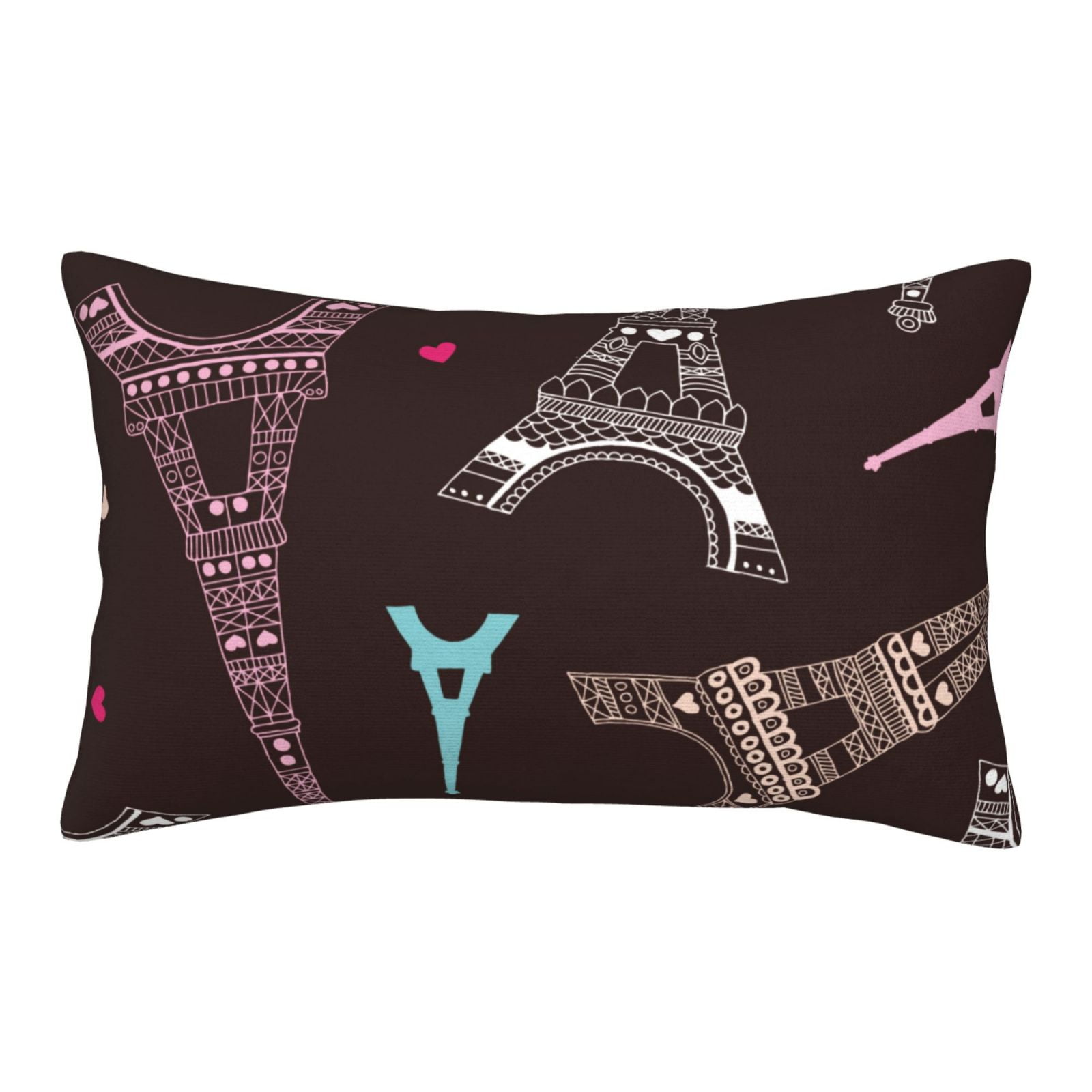 Binfone Eiffel Tower Standard Size Pillowcase, Long Staple Pure Cotton ...