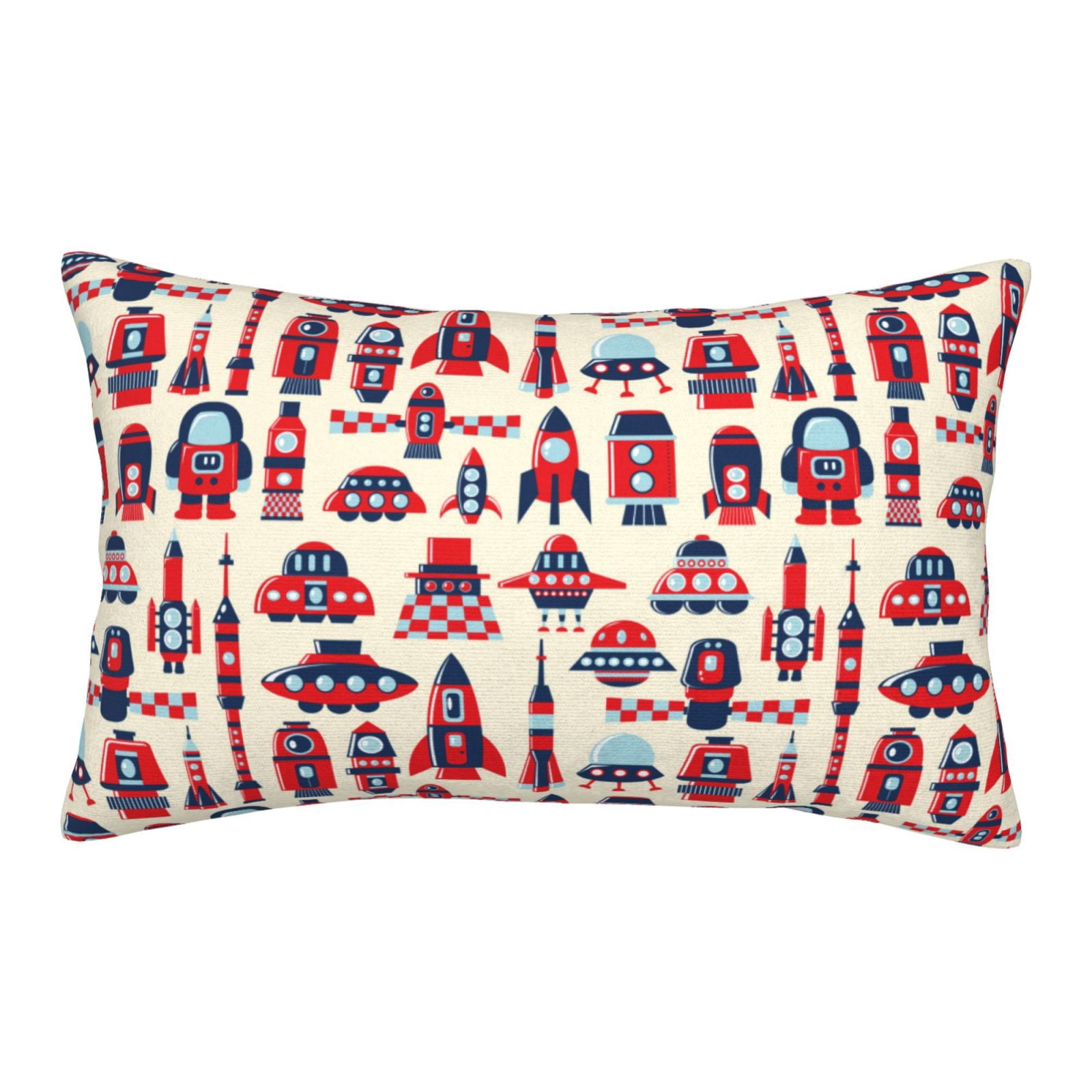 Binfone Rocket Pattern Standard Size Pillowcase, Long Staple Pure ...