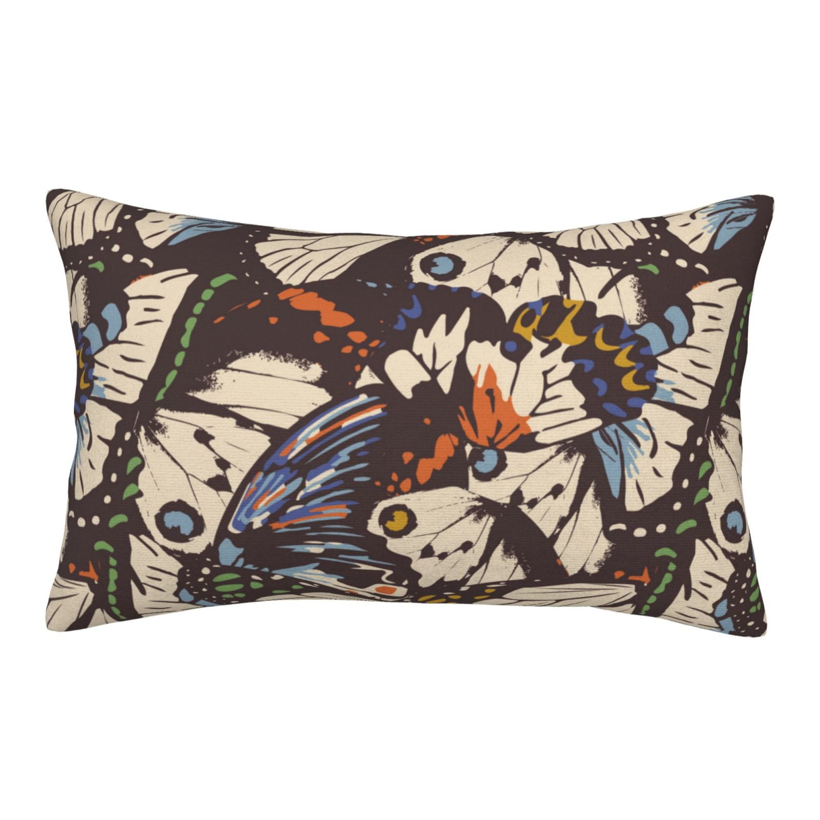 Binfone Vector Butterflies Standard Size Pillowcase, Long Staple Pure ...