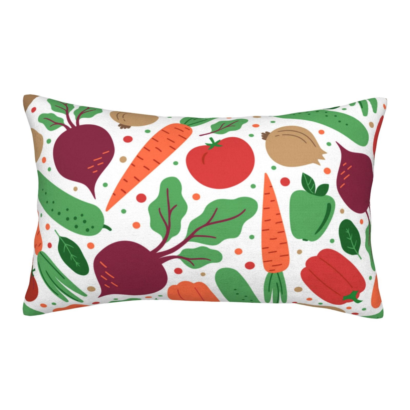 Binfone Vegetables Standard Size Pillowcase, Long Staple Pure Cotton ...
