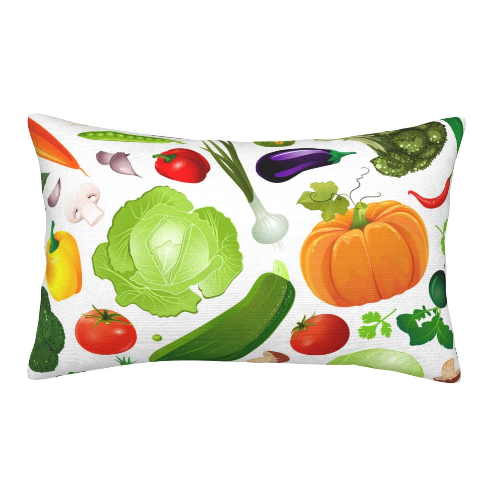 Binfone Vegetables2 Standard Size Pillowcase, Long Staple Pure Cotton ...