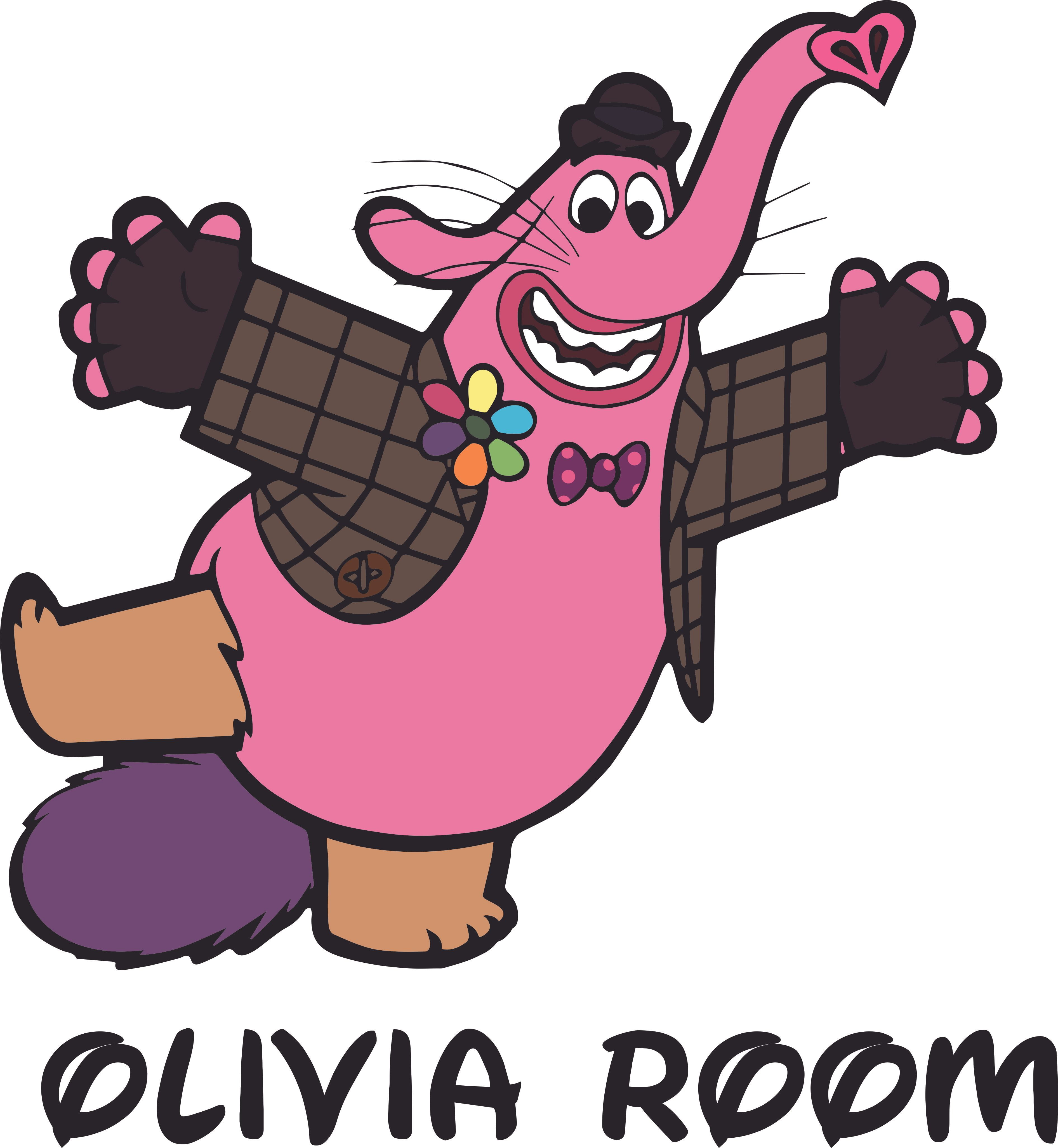 Bing Bong Inside Out Show Movie Cartoon Customized Wall Decal- Custom ...