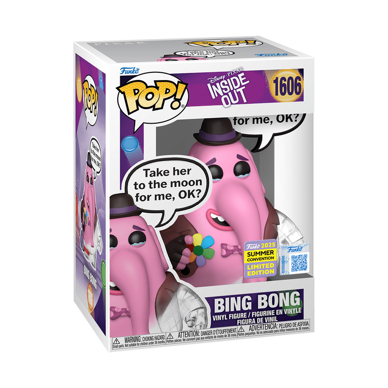 Bing Bong Vinyl Figure - Disney Pixar's Inside Out Funko Pop! #1606 ...