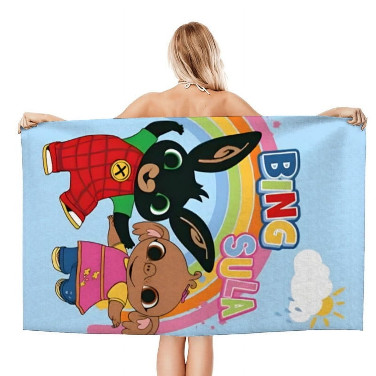Bing Bunny Bath Wrap Towels for Women.38.6" x 51.2"(98×130cm) - Walmart.com