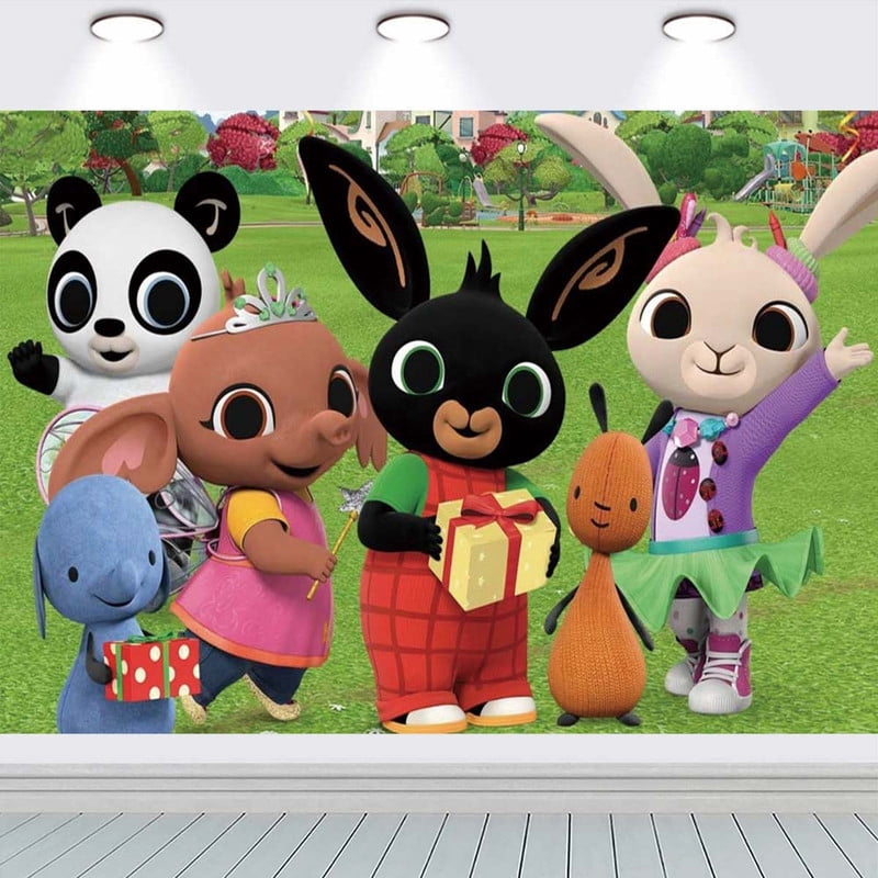 Bing Bunny Party Supplies Taspestry Poster Banner Backdrop Background ...