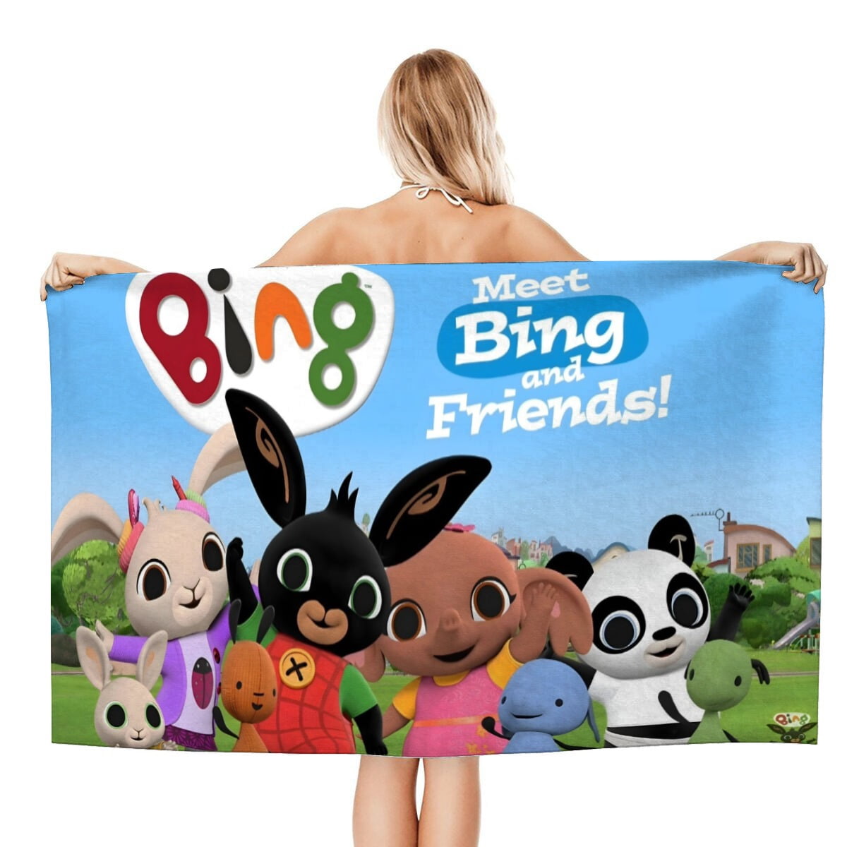 Bing Bunny-theme Gifts Quick-dry Beach Towel for Women Girl Birthday ...