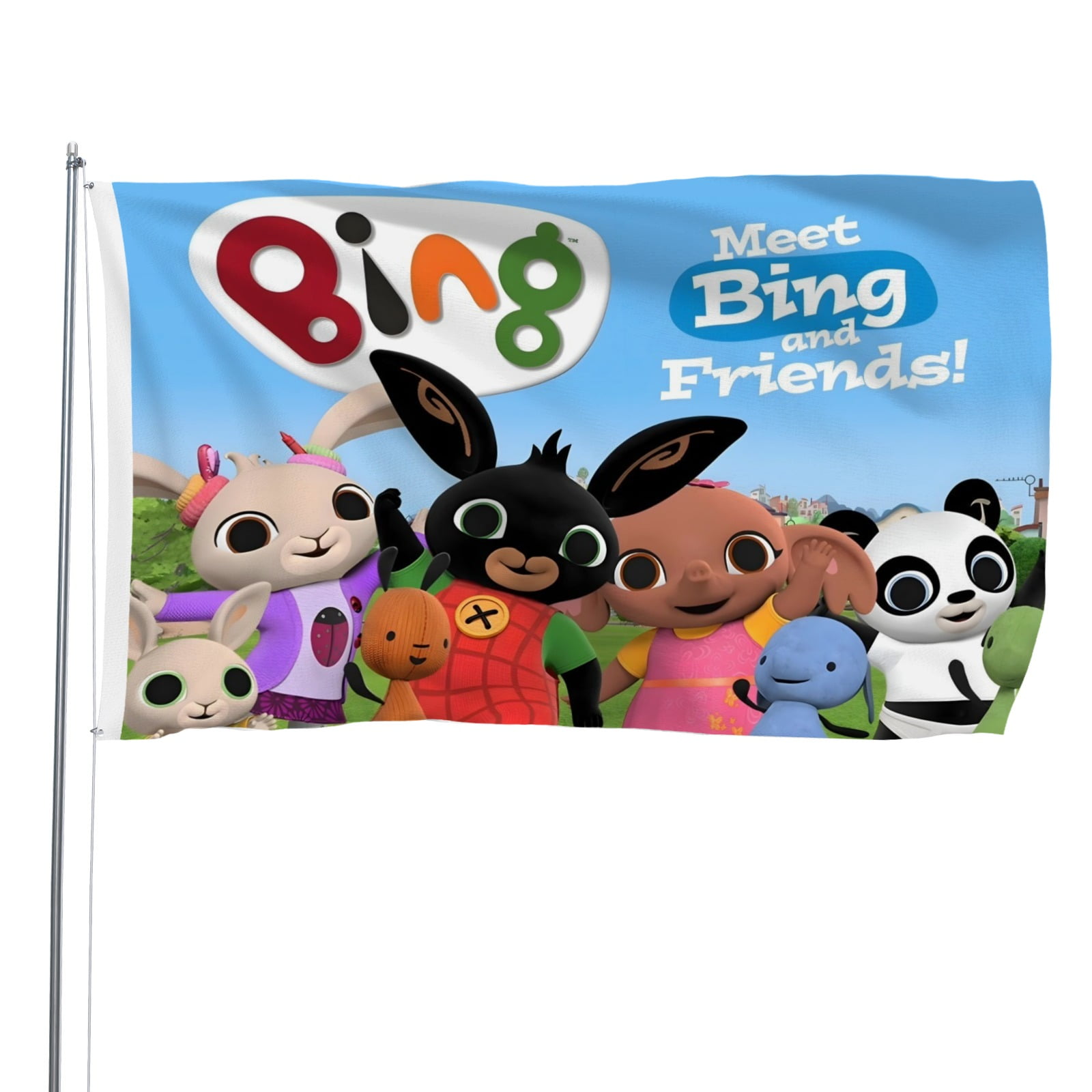 Bing Bunny-themed Printed Flag Perfect gift for fans, friends, and ...