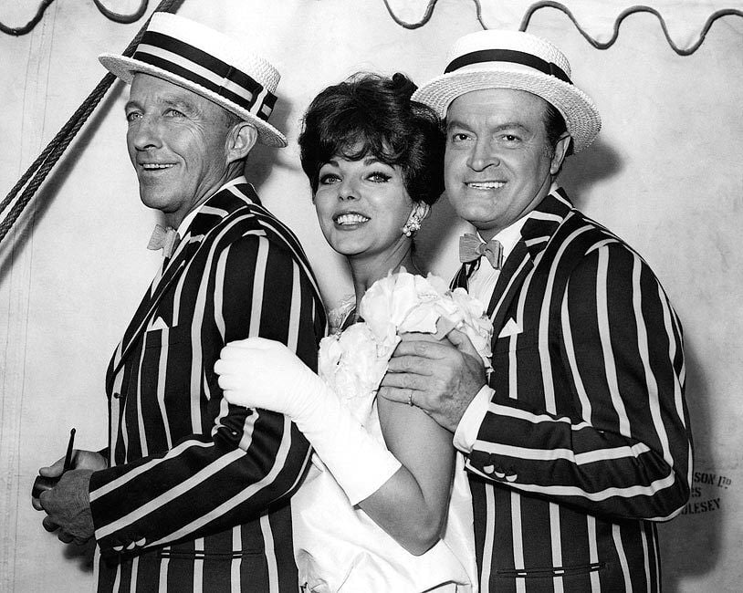 Bing Crosby, Bob Hope, and Joan Collins Style - A - 20x30 Inch ...