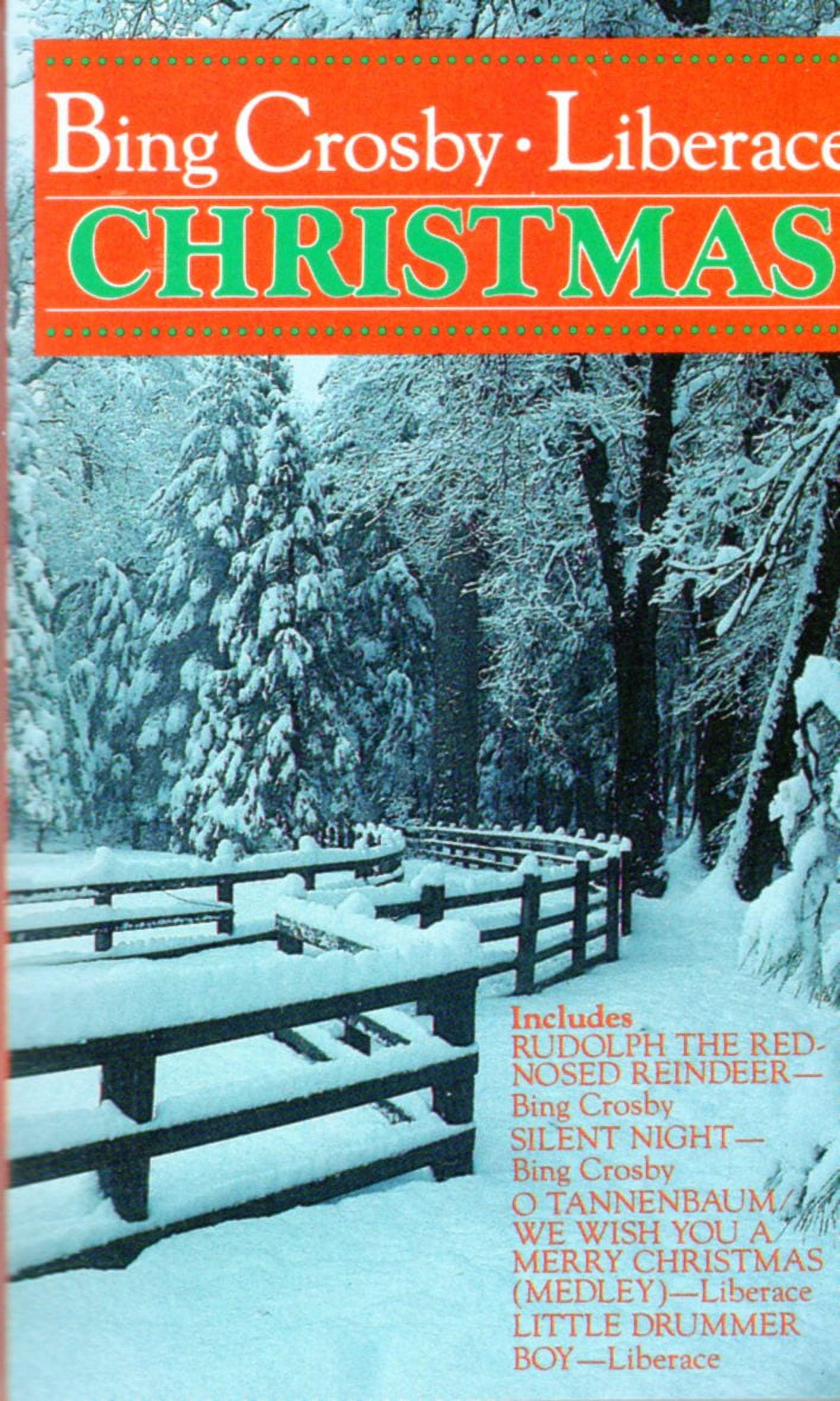 Bing Crosby & Liberace - Christmas (Cassette) - Walmart.com