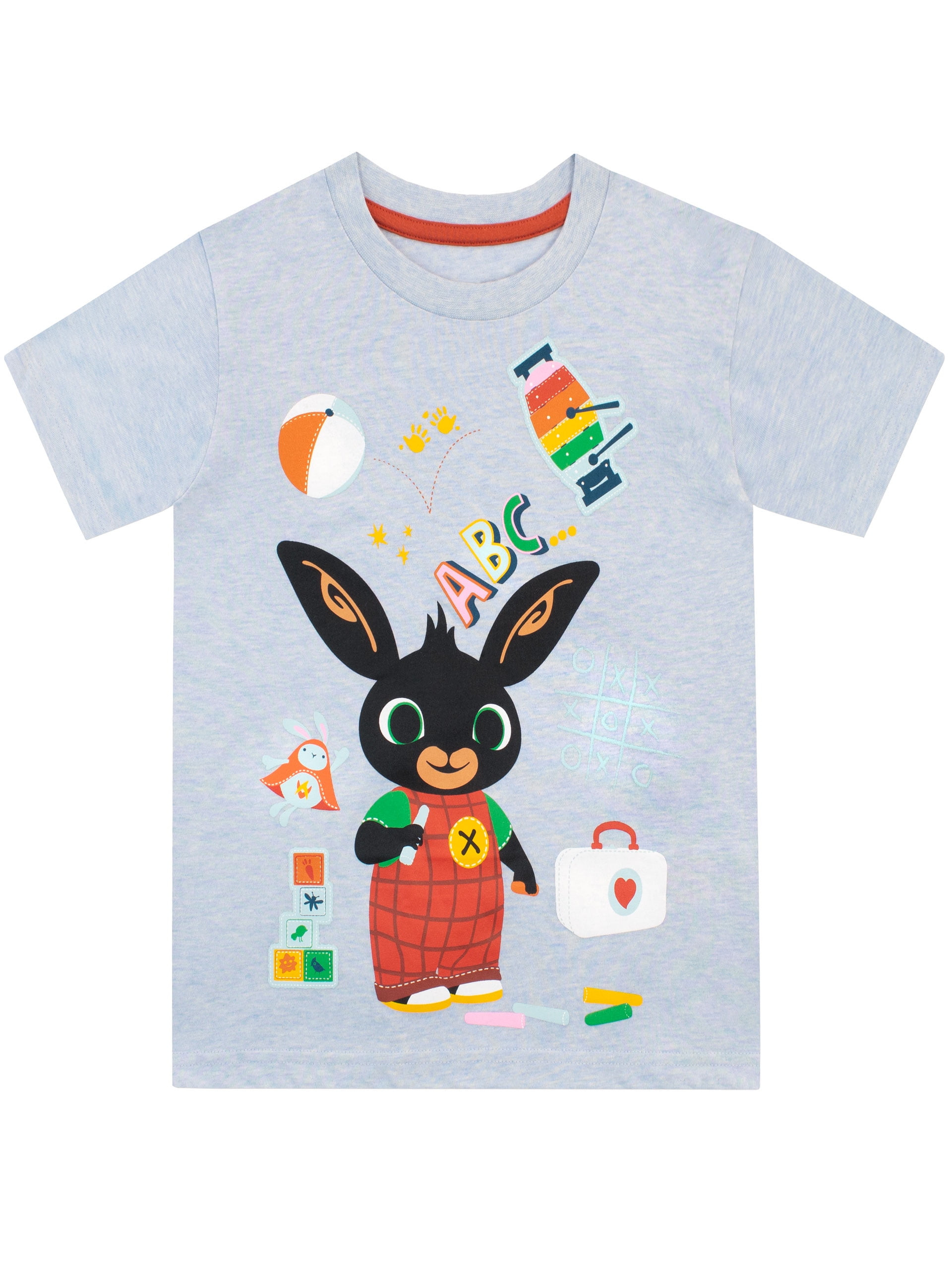 Bing Girls ABC T-Shirt Gray Sizes 2T-7 - Walmart.com