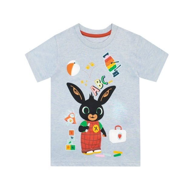 Bing Girls ABC T-Shirt Gray Sizes 2T-7 - Walmart.com