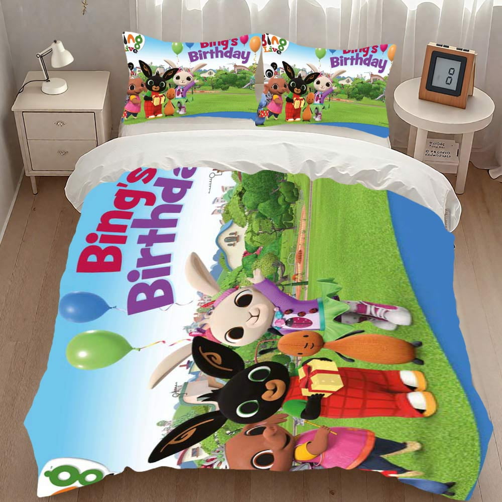 Bing TV Toddler Bedding Set Child Sheet Comforter Pillow Gifts ...