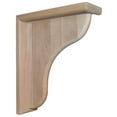 BingLTD - 11 1/4 Inch Oak Bracket - 1 PC (BRK11-OAK-UNF) - Walmart.com