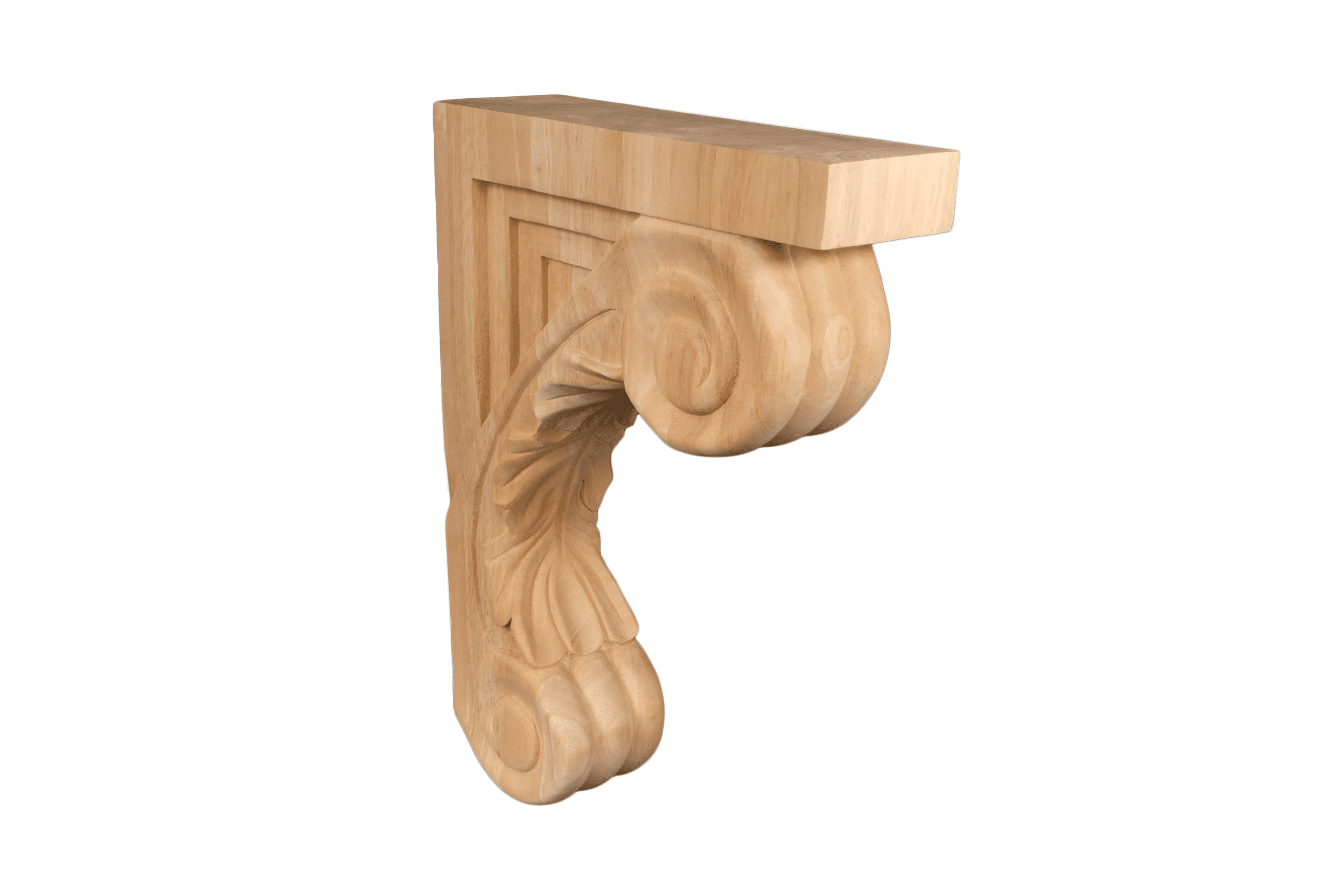 BingLTD - 13" Corbel Rustic Solid Hardwood Bracket Maple - 1 Piece (C5 ...
