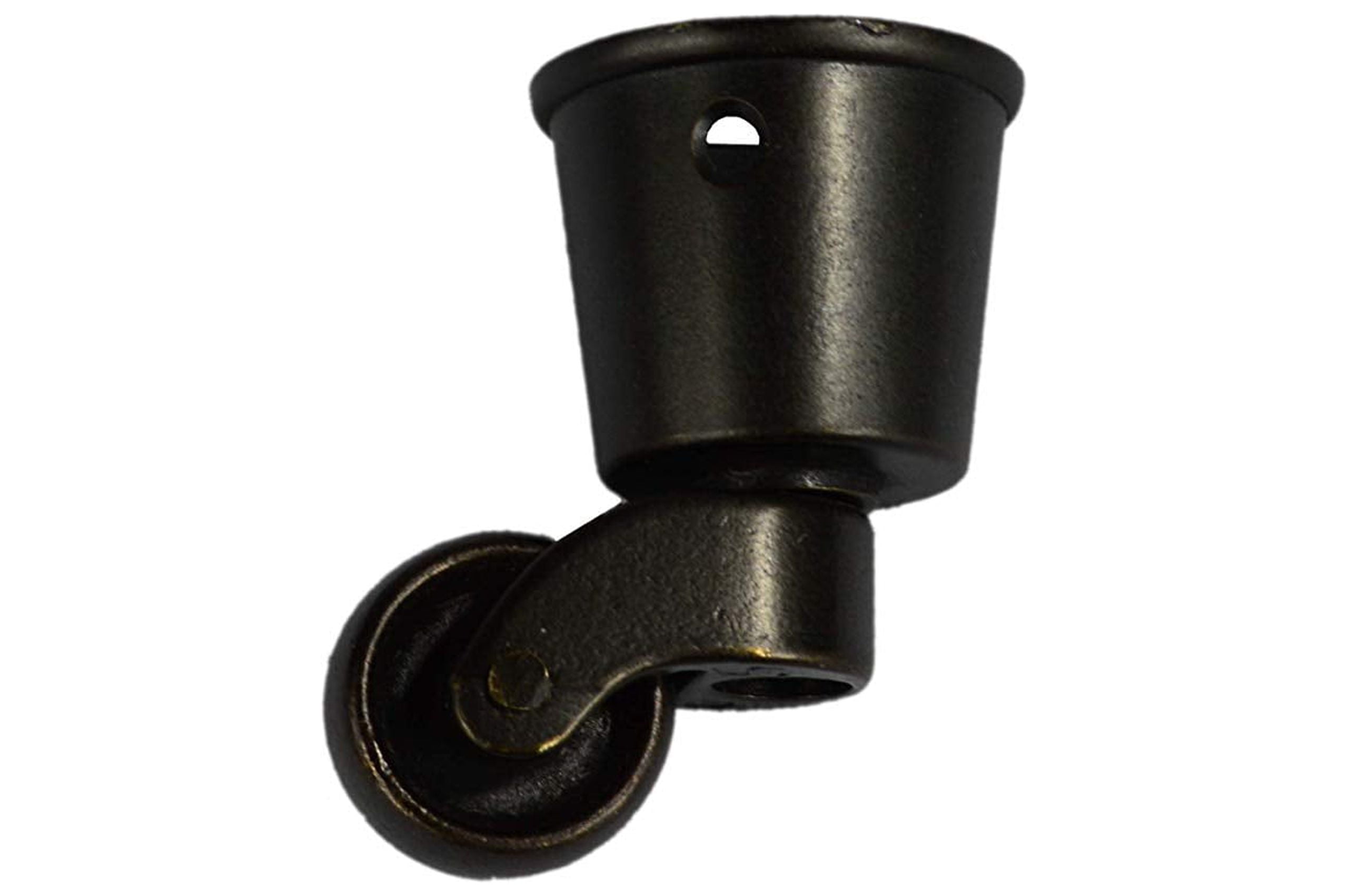 BingLTD - 2.3" Metal Swivel Antique Brass Round Cup Furniture Caster ...