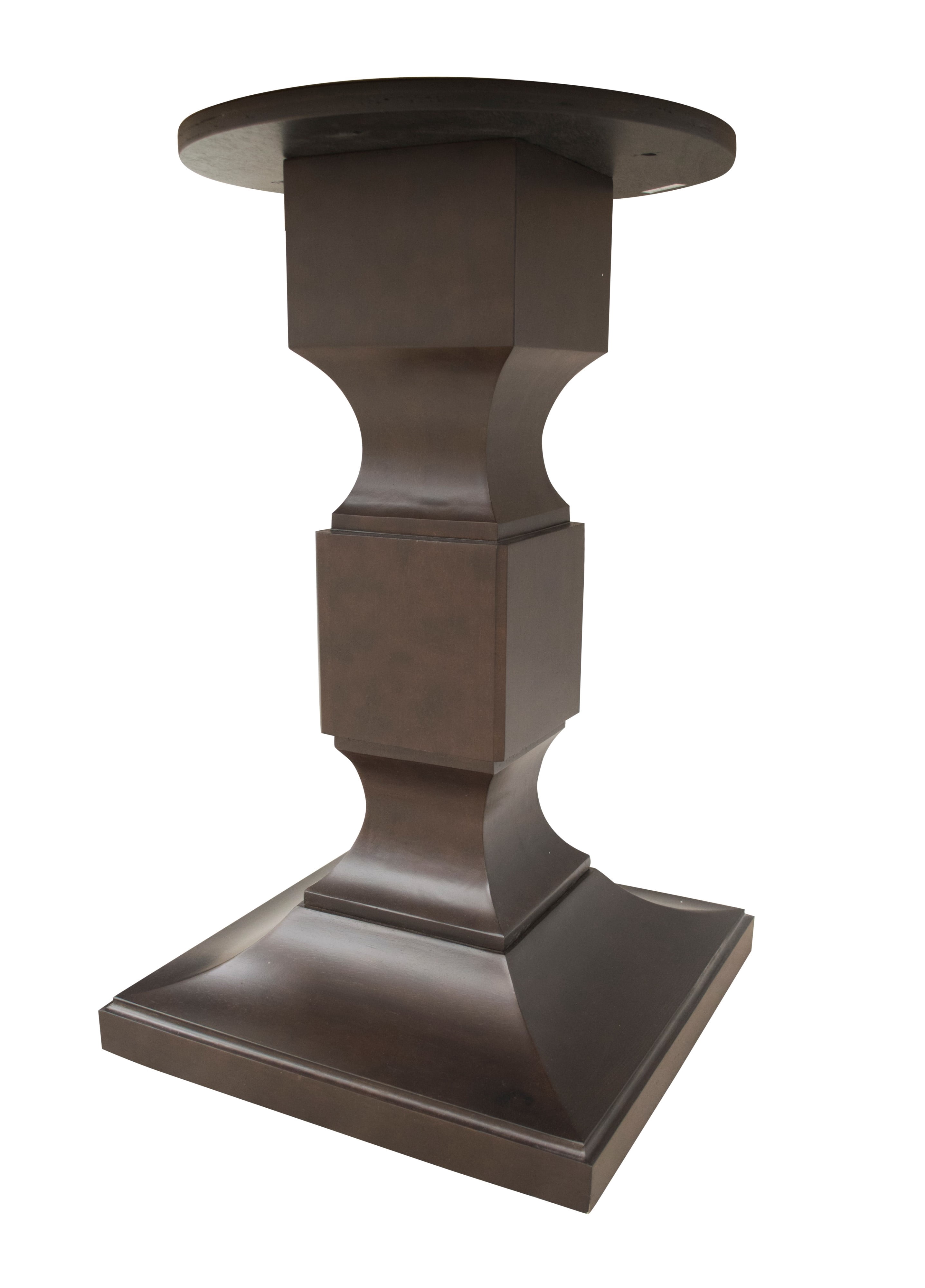 BingLTD - 28" Tall Acorn Chelsea Square Pedestal Table Base (WH ...