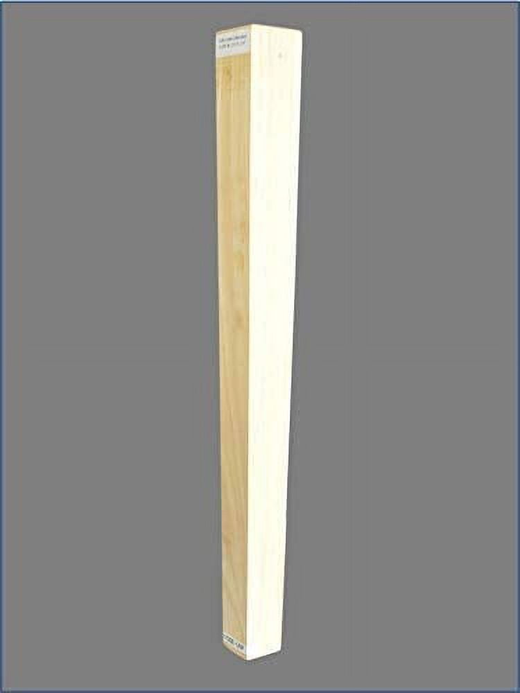BingLTD - 29" Shaker Style Hardwood Table Leg - 1 PC (1135E-UNF ...