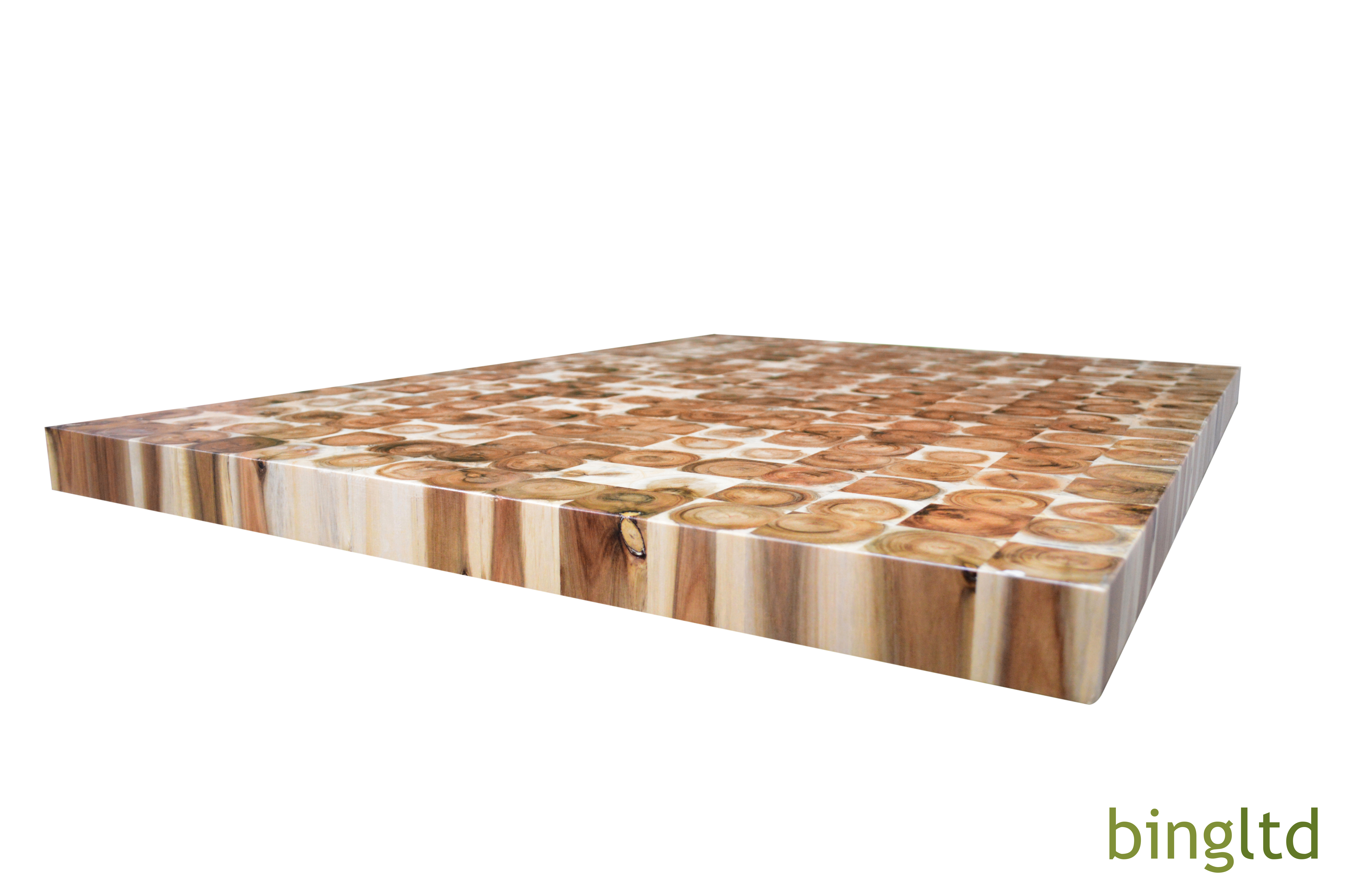 BingLTD - 42" L x 30" W Rectangular Acacia Butcher Block Standard ...