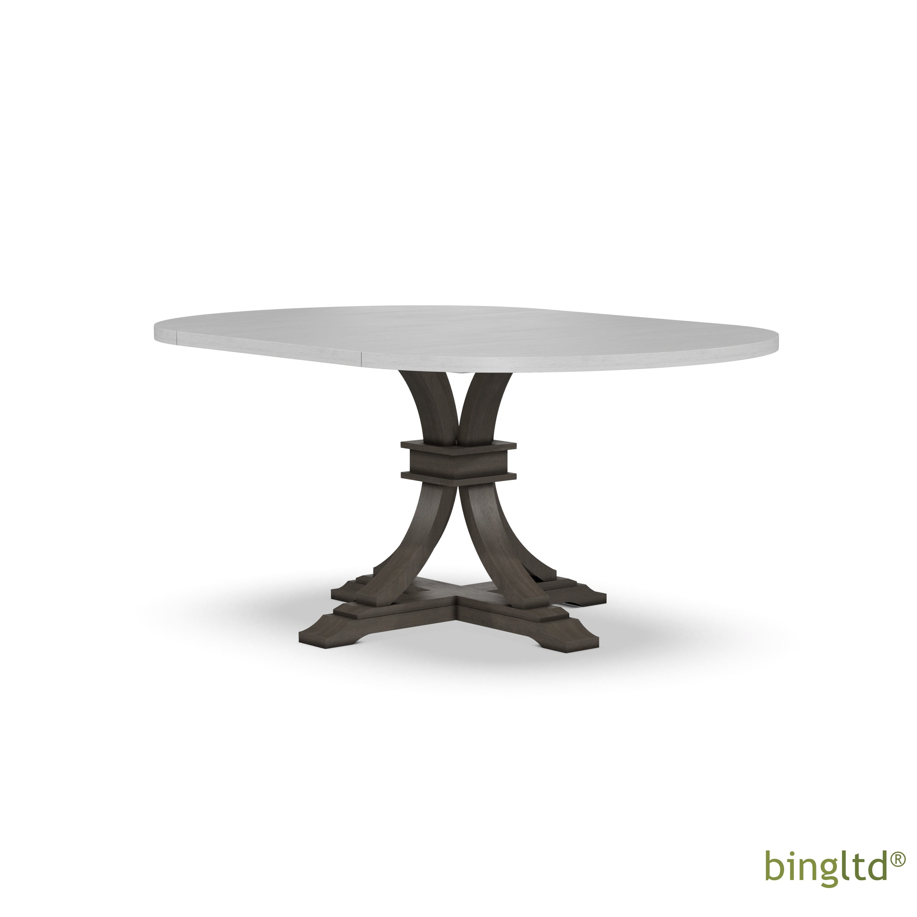 BingLTD - 48" x 48" to 66'' Extension 30" Tall Gabriel Dining Table ...