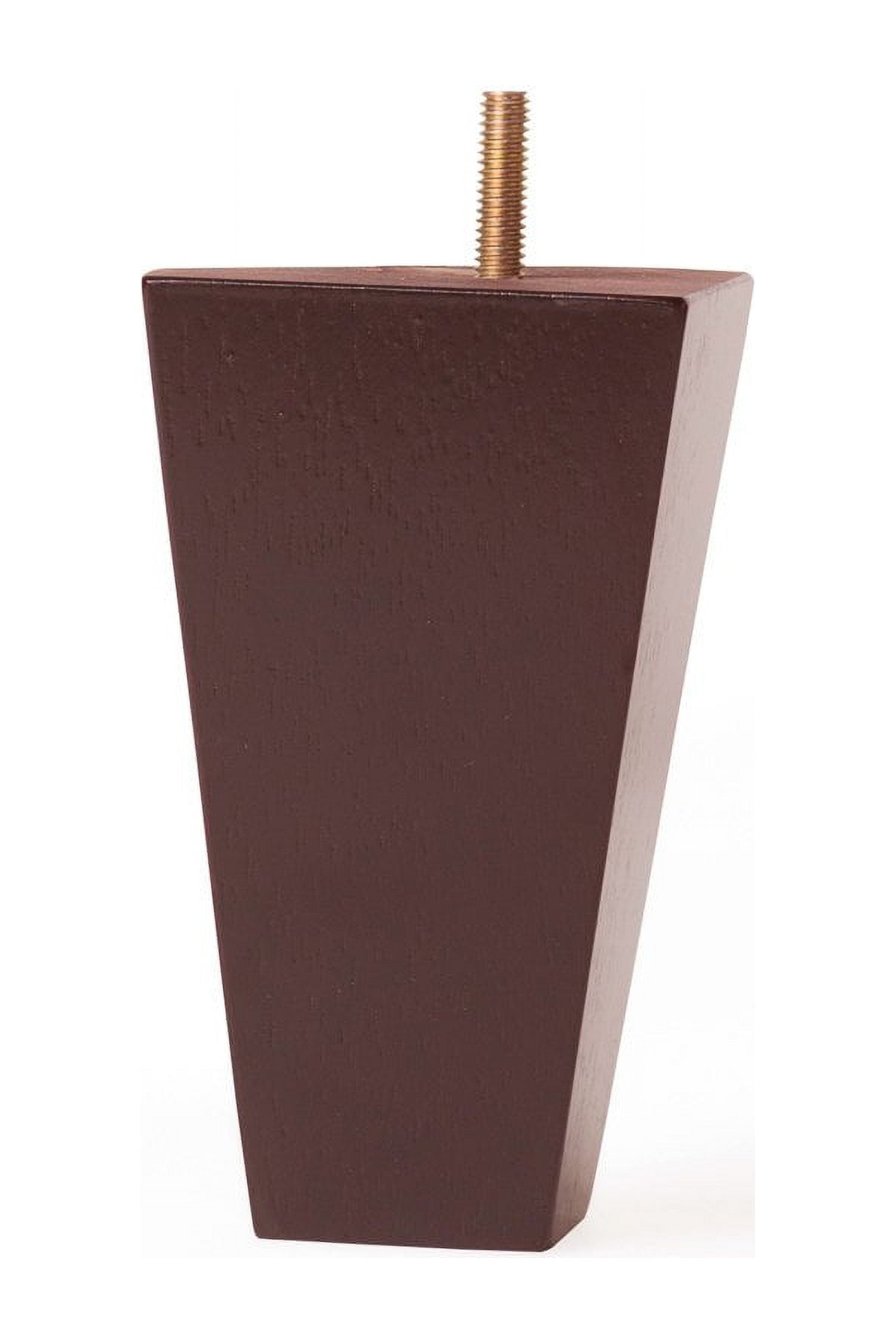 BingLTD - 5 1/2" Mahogany Tapered Hardwood Sofa Legs - Set of 4 ...