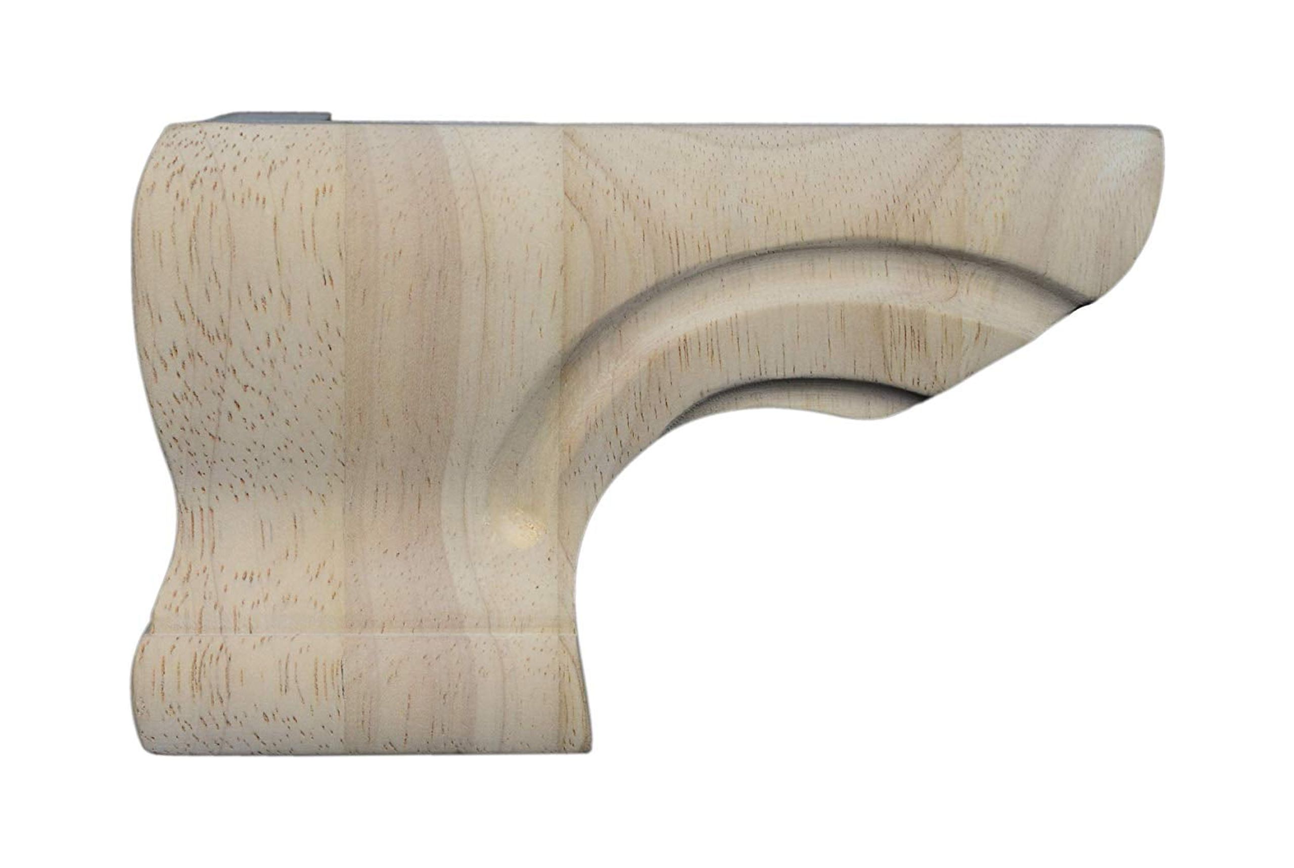 BingLTD - 6 1/2" Unfinished Hardwood Sofa Legs - Set of 4 (T-PFP-PED-C ...