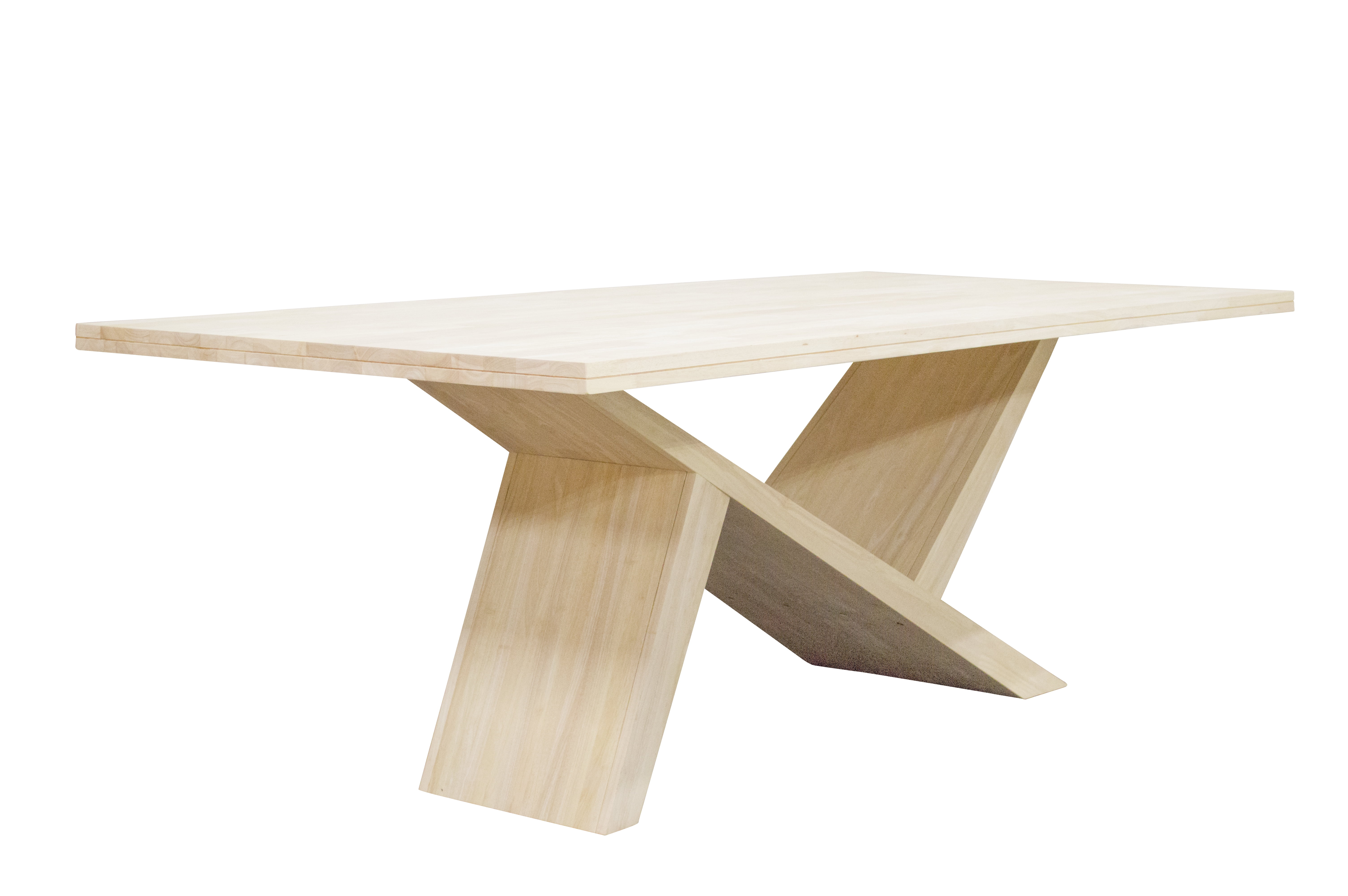 BingLTD - 84" Long 30" Tall Genevieve Dining Table (TT-B-40841-RW-UNF ...