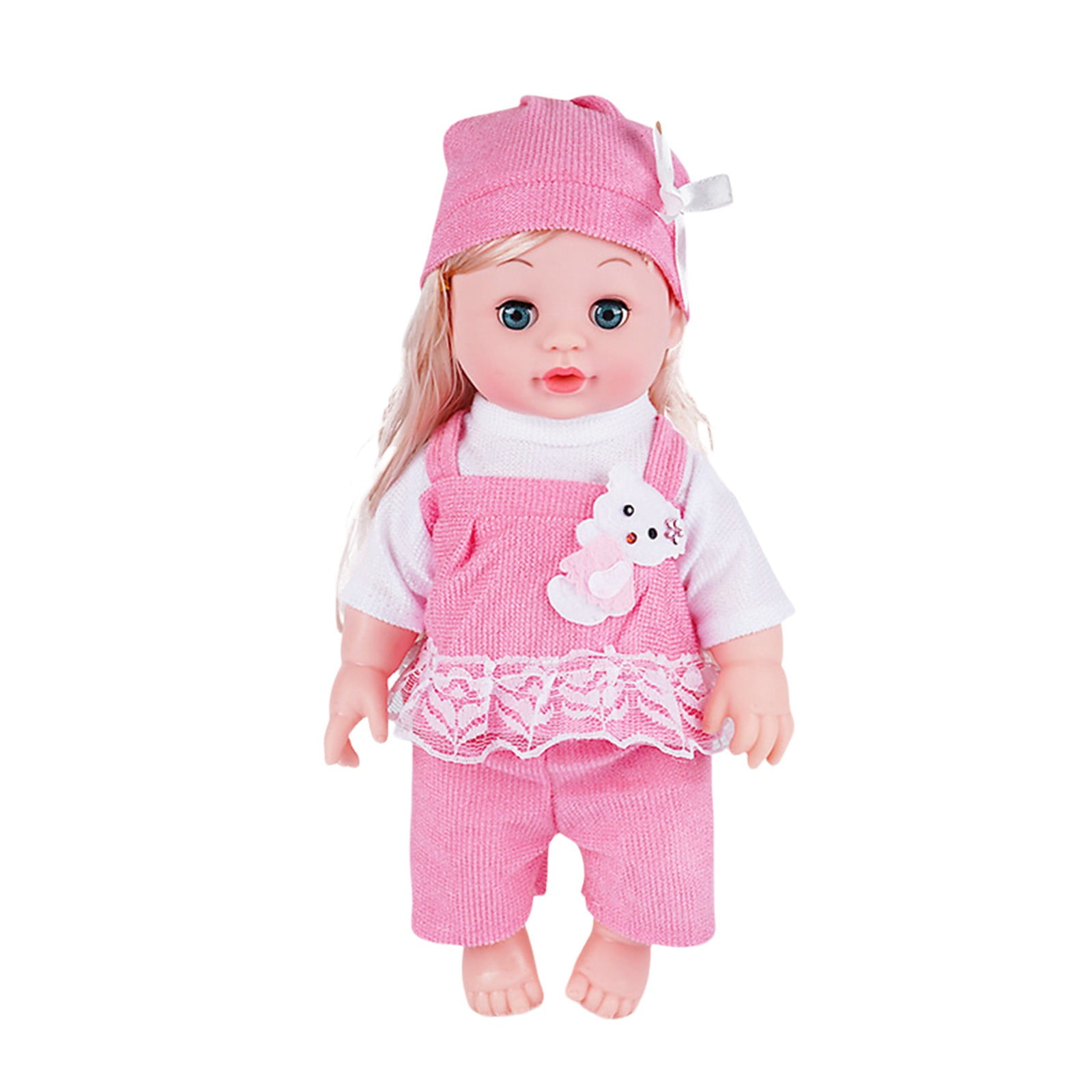 Gpaecead 12 Inch Talking Baby Dolls for 3 Year + Old Girls - Soft Body ...