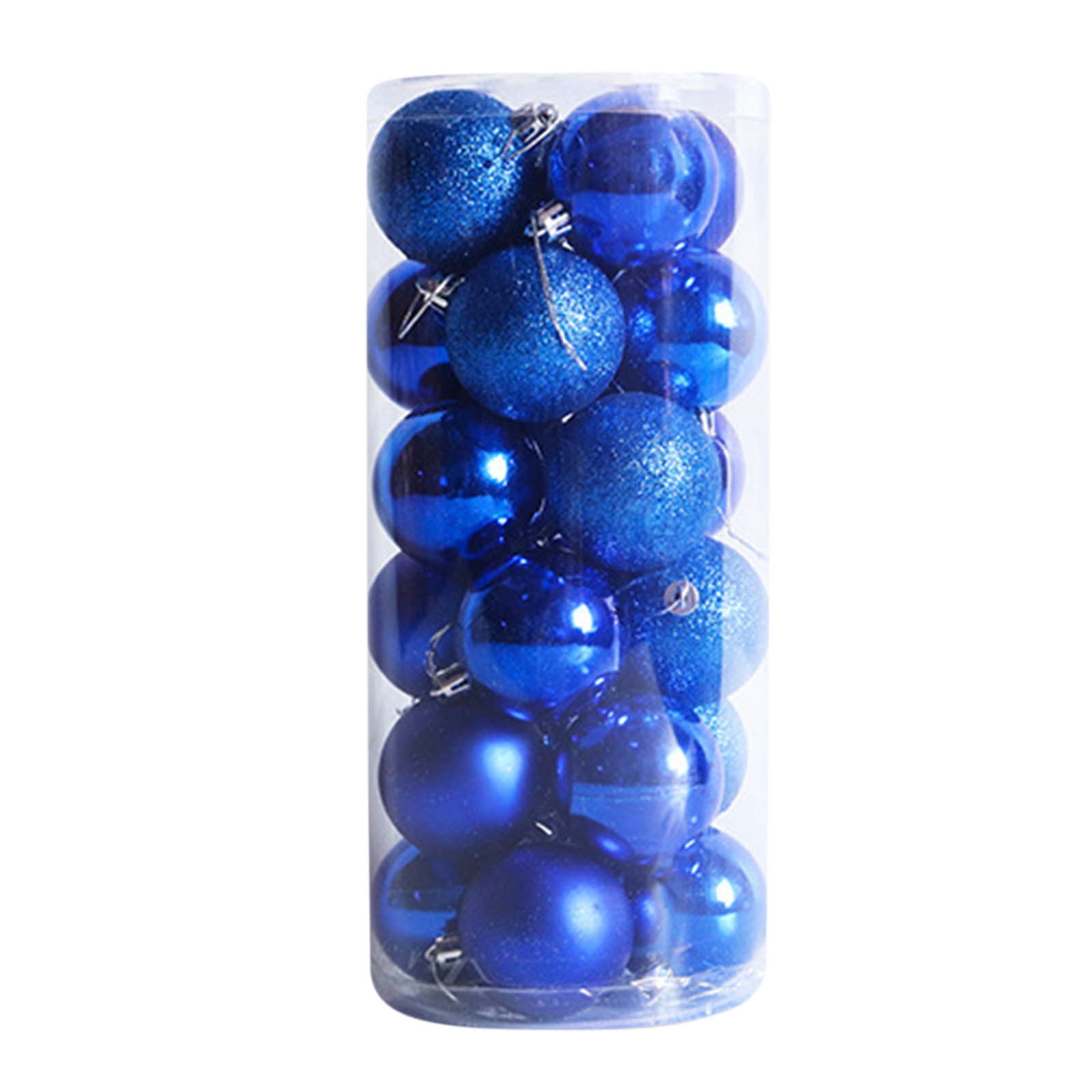 BingTong 24Pcs Christmas Balls Ornaments Set Shatterproof Christmas ...