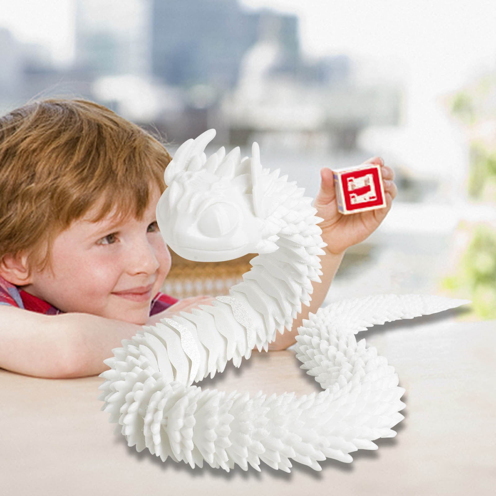 BingTong 24in 3D Printed Animals-Snake Viper, 3D Printed Snake Toys,3D ...