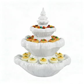 Ceramic Christmas Tree Deviled Egg Holder